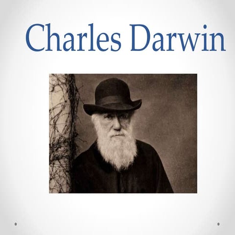 Charles Darwin - Vida, Viagem e Influencias | PPTX