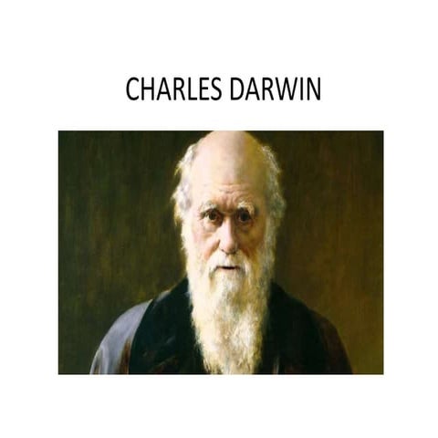 Charles darwin | PPTX