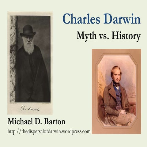 Charles Darwin: Myth vs. History | PPTX
