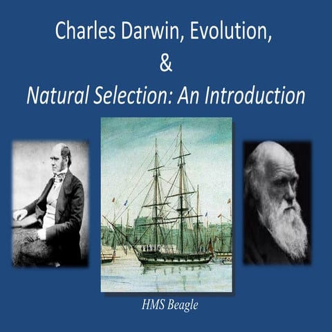 Darwin, Evolution, & Natural Selection (Intro) | PPT
