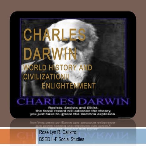 Charles darwin rrc | PPT