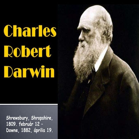 Charles darwin (zombori máté) | PPTX