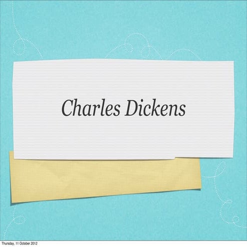 Charles dickens | PPT