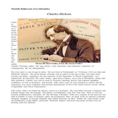 Charles dickens | DOCX