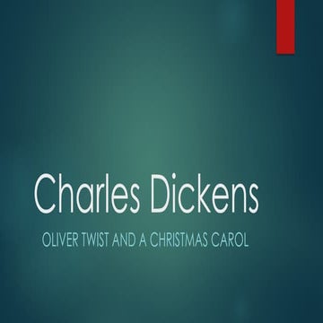 Charles Dickens.pptx (biography) Discover his life | PPTX
