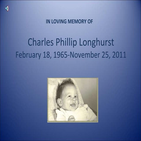 Memorial for Charles | PPT