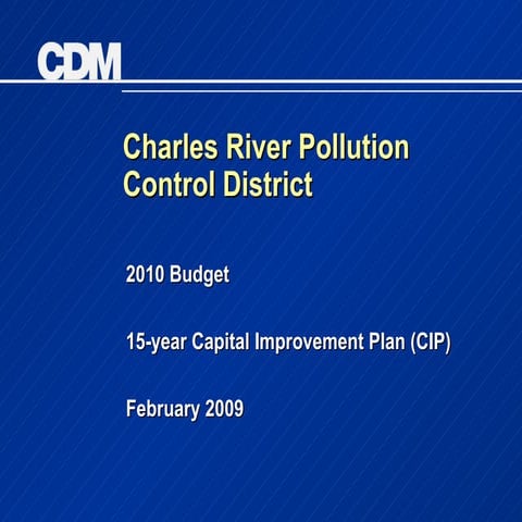 Design and Construction Services for the East & West Wastewater ...