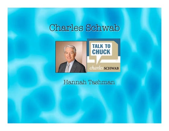 Charles Schwab | PDF