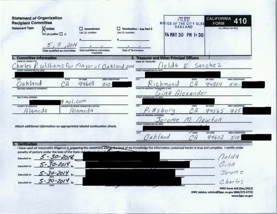 Pat McCullough FPPC Form 410 | PPT