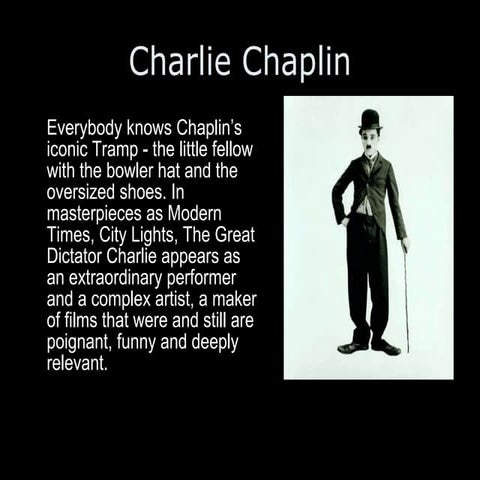 Charlie Chaplin | PPT