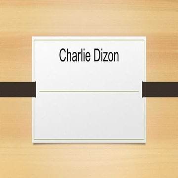 Charlie Dizon Biography, Early Life, Career, Filmography.pptx
