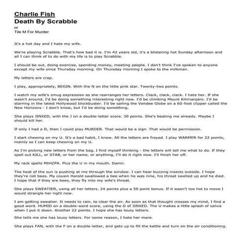 Charlie Fish | DOCX