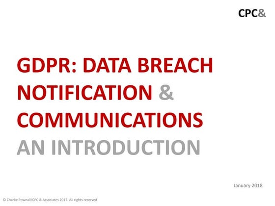 Data Privacy Act of 2012 (R.A. 10173) Briefing 2017 | PPT