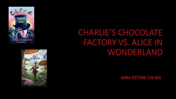 charlie & the chocolate factory | PPTX