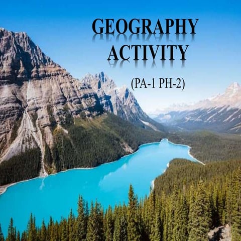 Geography resources chapter 1 Ncert | PPT