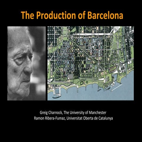 The political economy of Barcelona’s urbanization | PPT