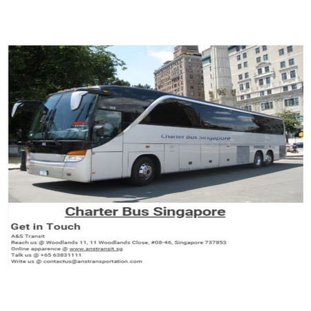 Charter Bus Singapore | PDF
