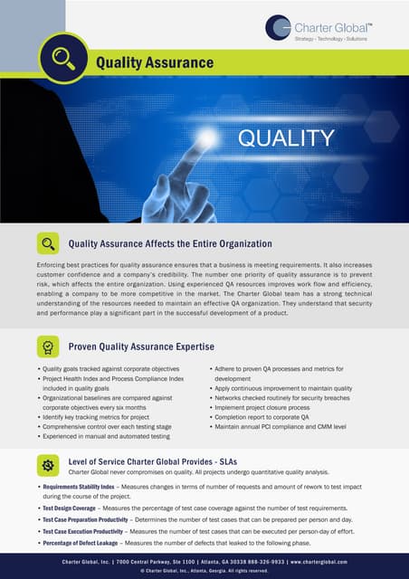 Third party quality inspection services | PDF
