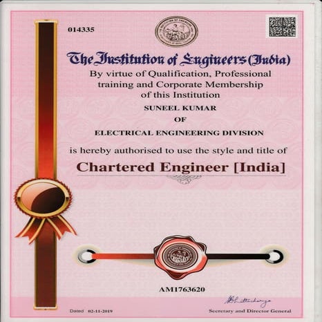Chartered engineer | PDF