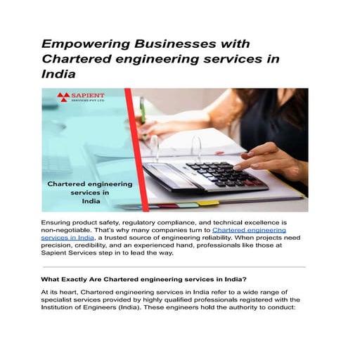Chartered engineering services in India.pdf