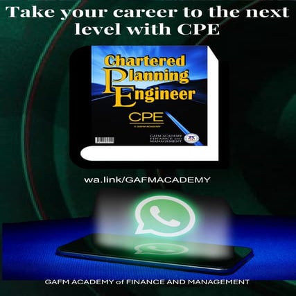 Chartered Planning Engineer certification | PDF