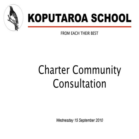 Charter Community Consultation | KEY | Professional School ...