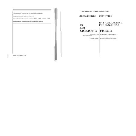 Chartier jean pierre. introducere in psihanaliza lui s.freud | DOC