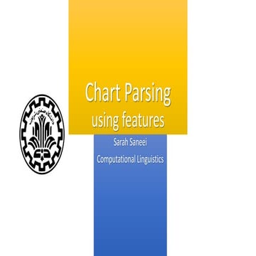 Chart parsing with features | PPT