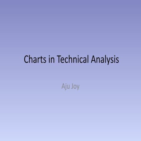 Charts in technical analysis | PPTX