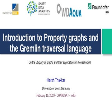 Formalising Graph Pattern Matching Gremlin traversals in Graph Alegra | PDF