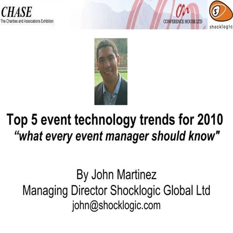 Presentation at Chase 2010 by John Martinez Shocklogic | PPT