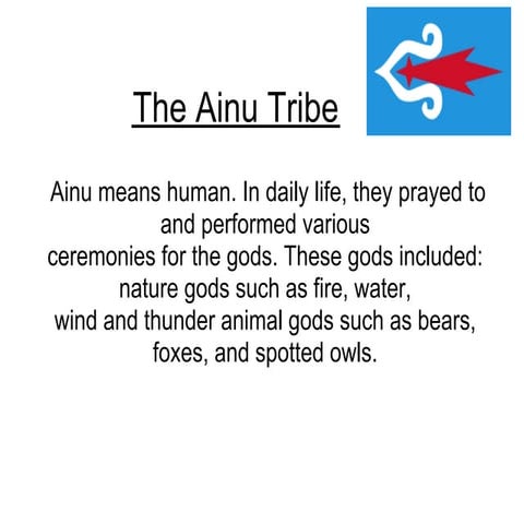 Chase ainu tribe | PDF