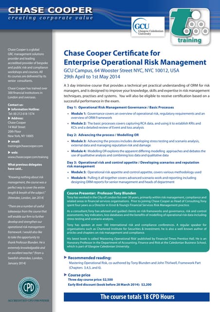 Operational risk ppt | PPTX