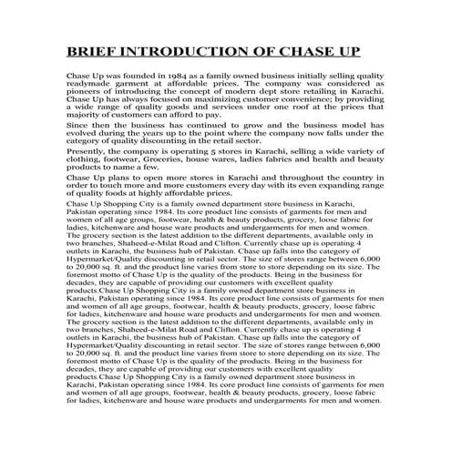 Chase up full report | RTF