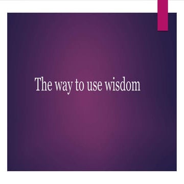 How to Develop Wisdom.pptx