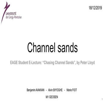 Chasing channel sands | PDF