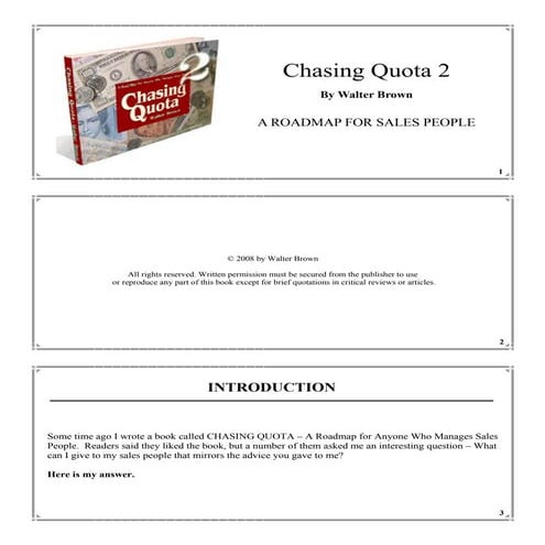 Chasing Quota 2 | PDF