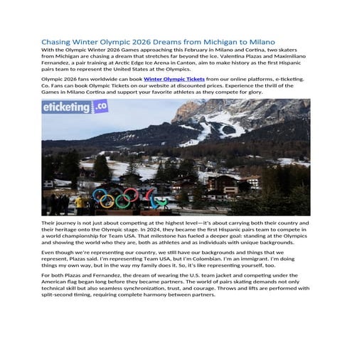 Chasing Winter Olympic 2026 Dreams from Michigan to Milano.docx
