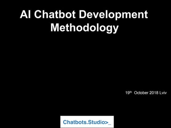 Chatbot interfaces | PPT