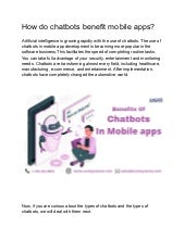 Chatbot Abstract | PPT