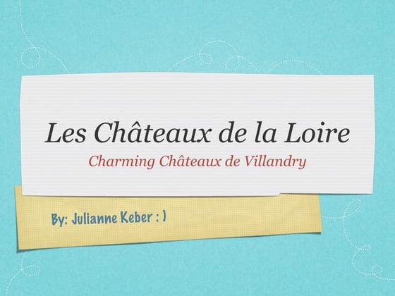 Chateaux | PPT