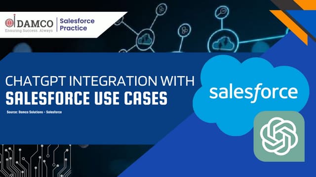 Chatgpt Integration With Salesforce Use Cases Pptx Web Conferencing