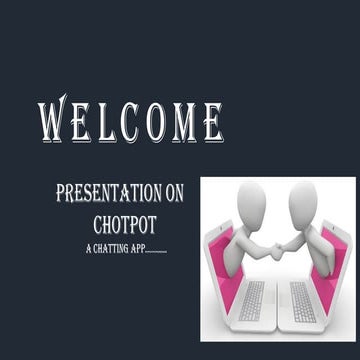 Chat application android app ppt | PPTX