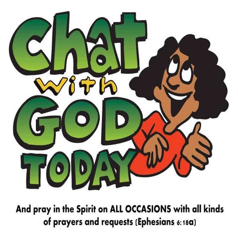 CHAT WITH GOD TODAY | PPTX