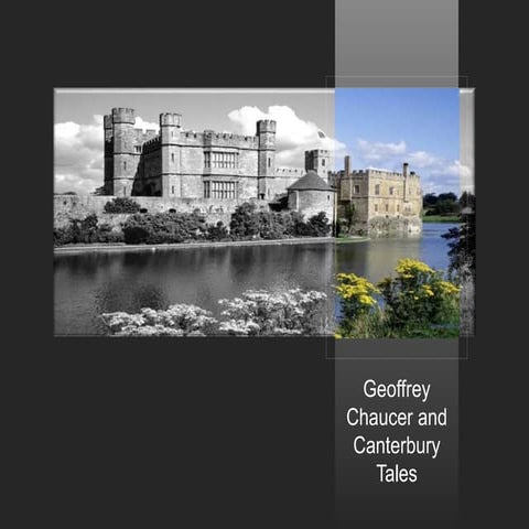 Chaucer and Canterbury Tales | PPTX