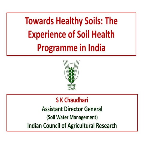 Soil parameters, analysis protocols, interpretation, and fertilizer ...
