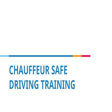 Road safety awarness training | PPTX