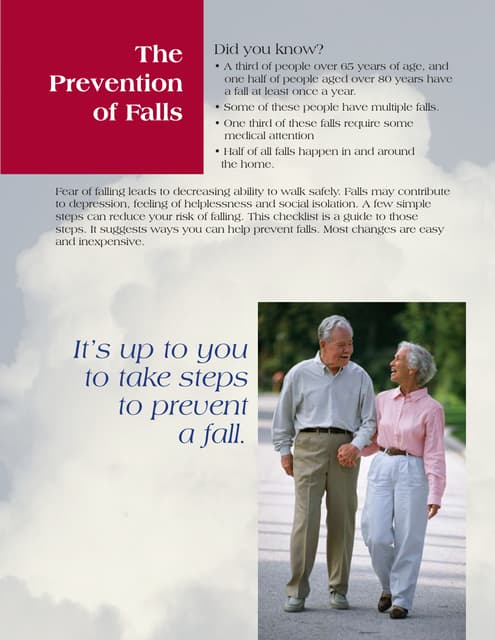 Senior Fall Prevention | PPT