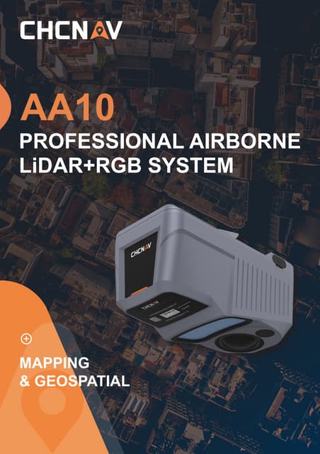Jual CHCNAV AlphaAir 15 Premium Airborne LiDAR Solution | PDF
