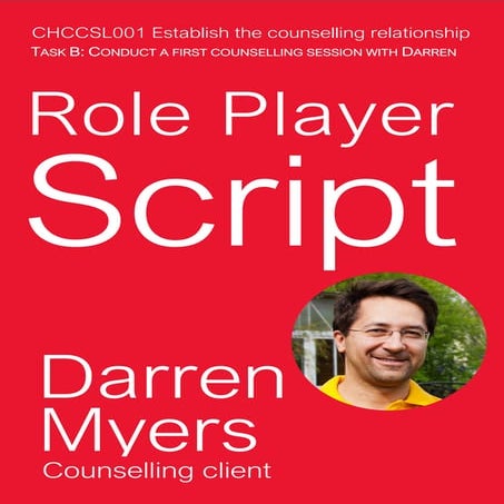 Reimagine Role Plays (CHCCSL001) | PDF